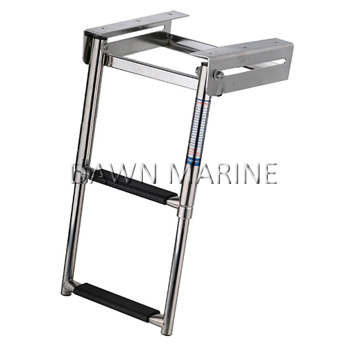 2-Step Under Platform Telescoping Swim Ladder | Dawn Marine